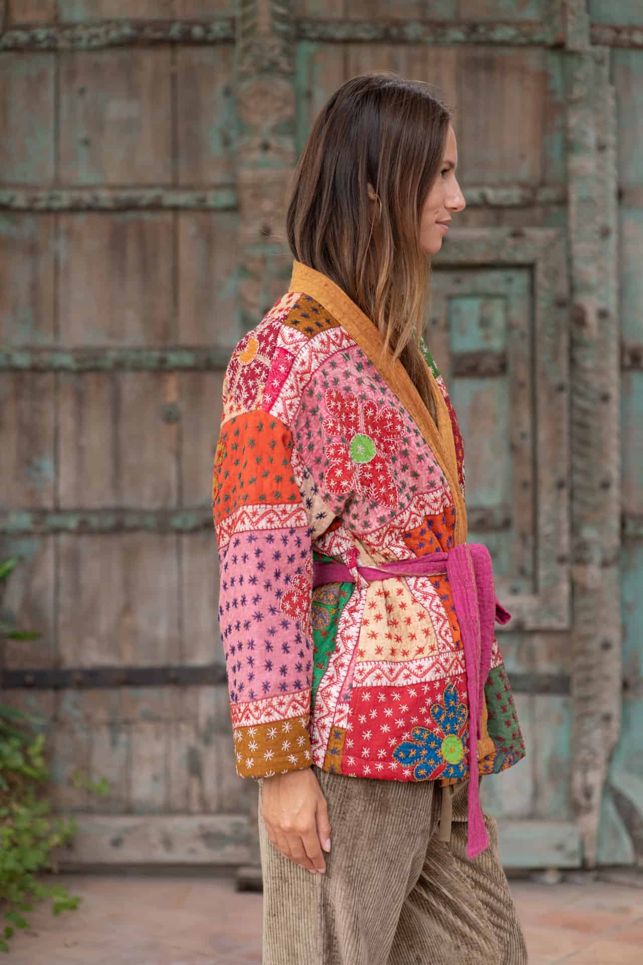 Patchwork Kantha Jacket - La Galeria Elefante Ibiza Patchwork Kantha Jacket - La Galeria Elefante Ibiza