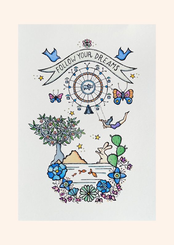 Elly Bea Print - La Galeria Elefante Ibiza